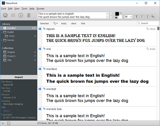 Download NexusFont - MajorGeeks