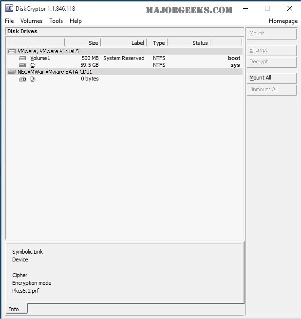 Download DiskCryptor - MajorGeeks