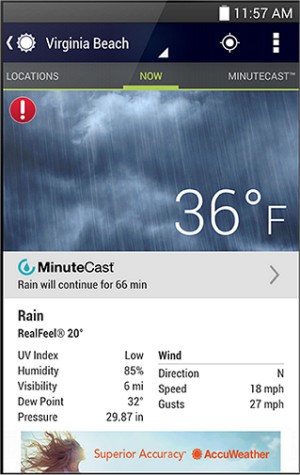 Download AccuWeather for Android - MajorGeeks