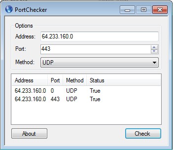 Download Advanced PortChecker - MajorGeeks
