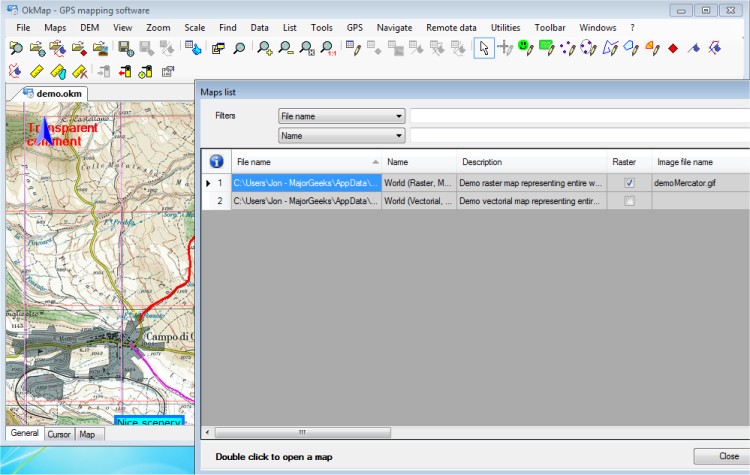 Download OkMap Desktop - MajorGeeks