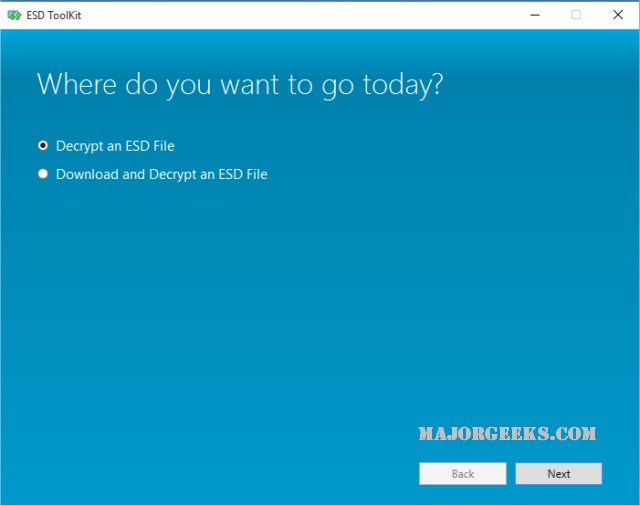 Download ESD ToolKit - MajorGeeks