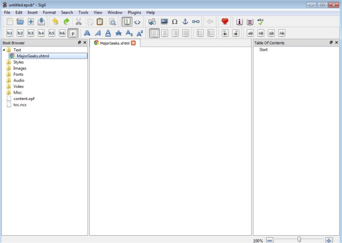 Download Sigil Ebook - MajorGeeks
