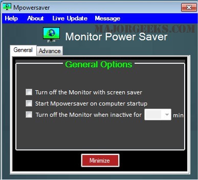 Download Monitor Power Saver - MajorGeeks