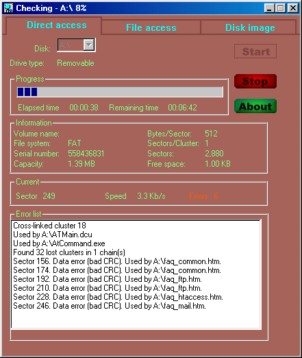 Download Disk Checker - MajorGeeks