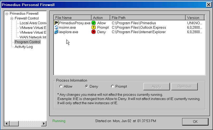 Download Primedius Firewall Lite - MajorGeeks