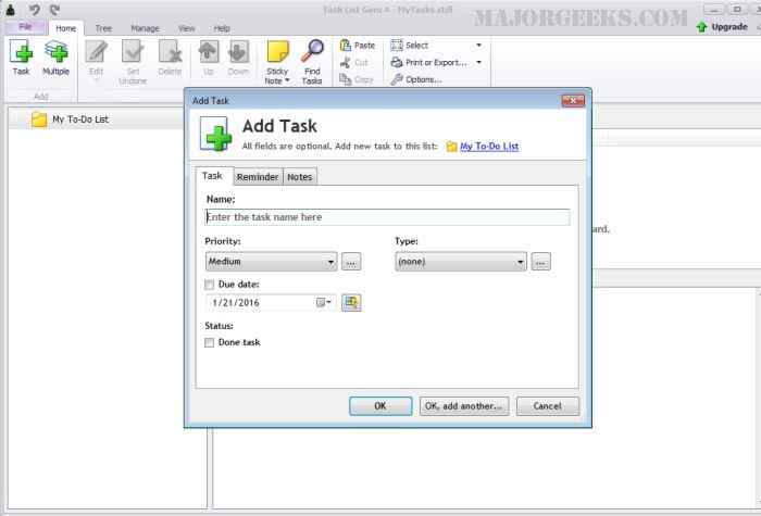 Download Task List Guru - MajorGeeks