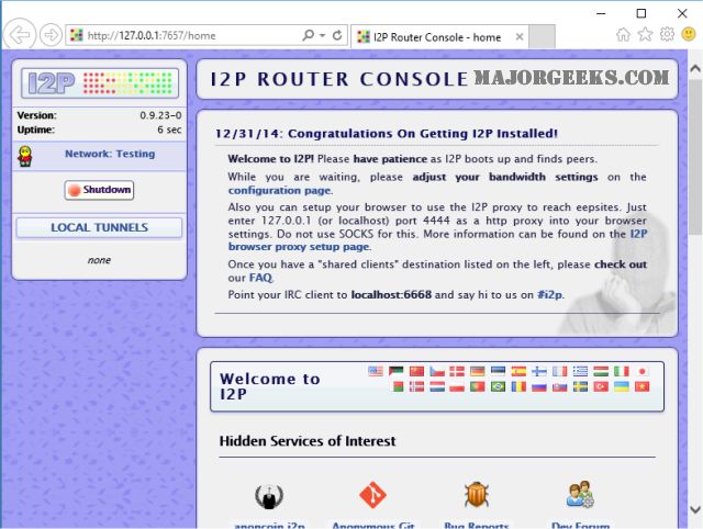 Download I2P - MajorGeeks