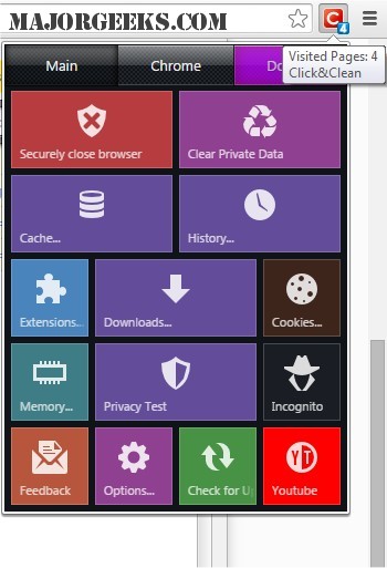 Download Click&Clean for Chrome, Firefox, and Edge - MajorGeeks