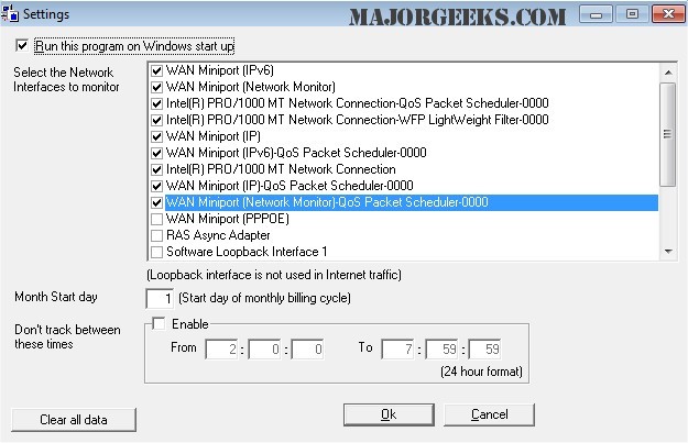 Download ShaPlus Bandwidth Meter - MajorGeeks