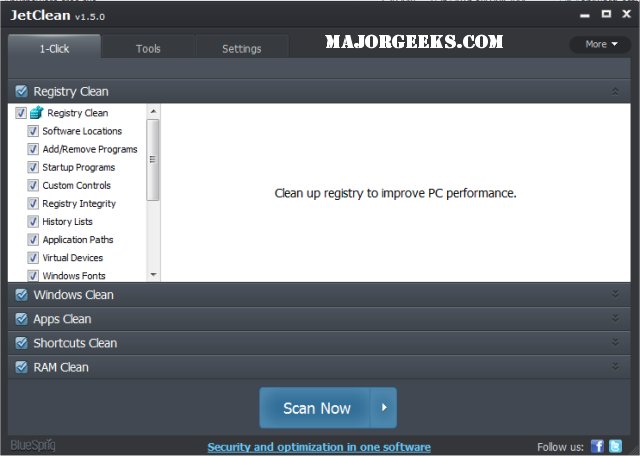 Download JetClean - MajorGeeks