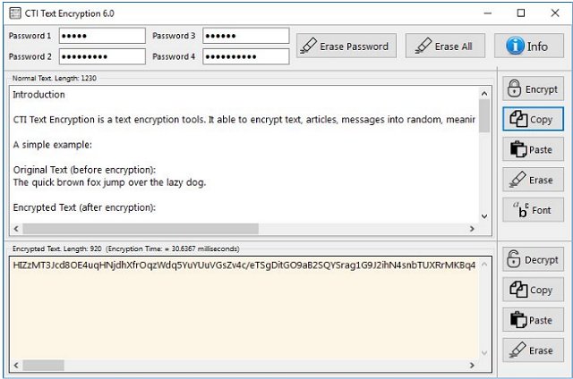 Download CTI Text Encryption - MajorGeeks