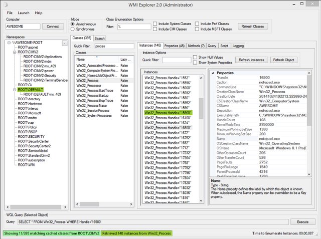 Download WMI Explorer - MajorGeeks