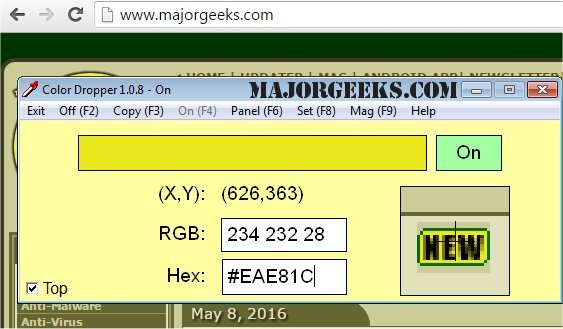 Download ColorDropper - MajorGeeks