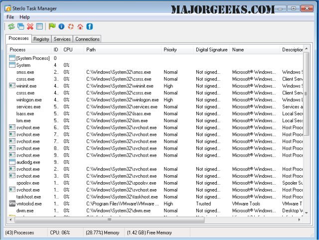 Download SterJo Task Manager - MajorGeeks