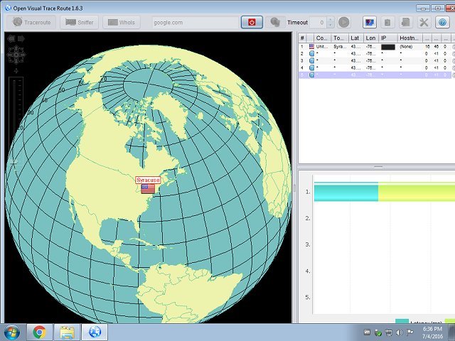Download Open Visual Traceroute - MajorGeeks