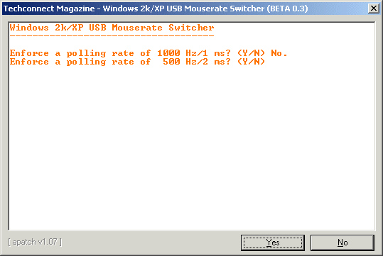 Download USB Mouserate Switcher - MajorGeeks