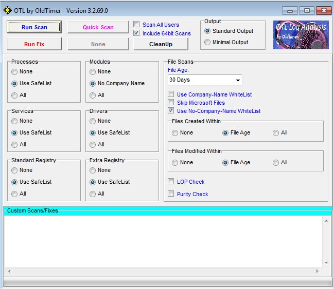 Download OTL (OldTimer's List-It) - MajorGeeks
