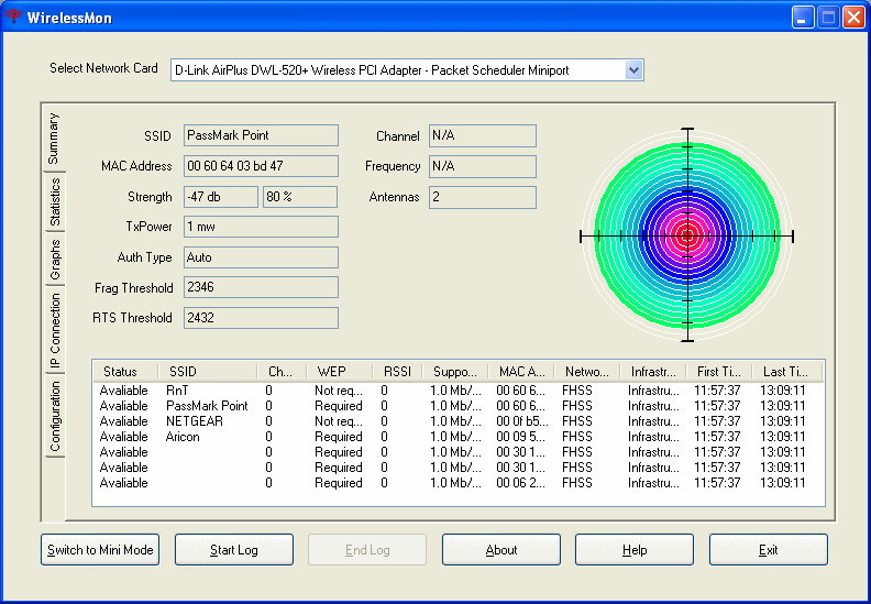 Download PassMark WirelessMon - MajorGeeks