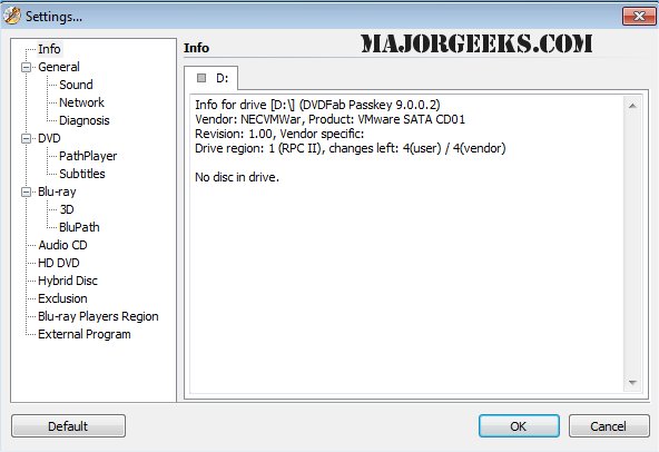 Download DVDFab Passkey Lite - MajorGeeks