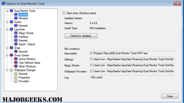 Download Dual Monitor Tools - MajorGeeks