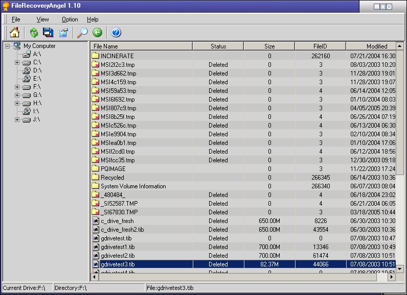 Download FileRecoveryAngel - MajorGeeks