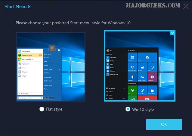 Download Start Menu 8 4.0.0.0 Beta 1 - MajorGeeks