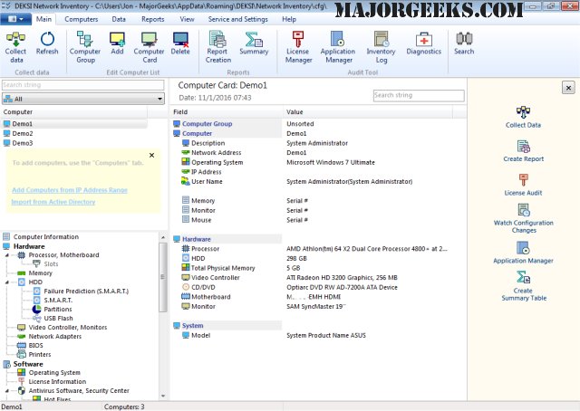 Download DEKSI Network Inventory - MajorGeeks