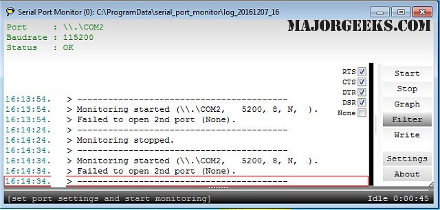 Download Simple Serial Port Monitor - MajorGeeks