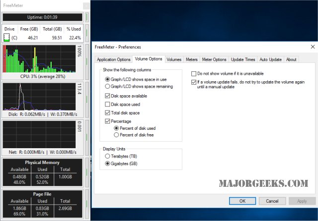 Download FreeMeter - MajorGeeks
