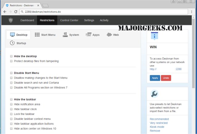 Download Deskman - MajorGeeks