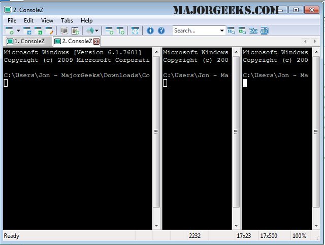 Download ConsoleZ 32-Bit - MajorGeeks