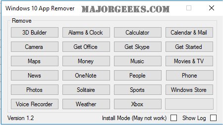 Download Windows 10 App Remover - MajorGeeks