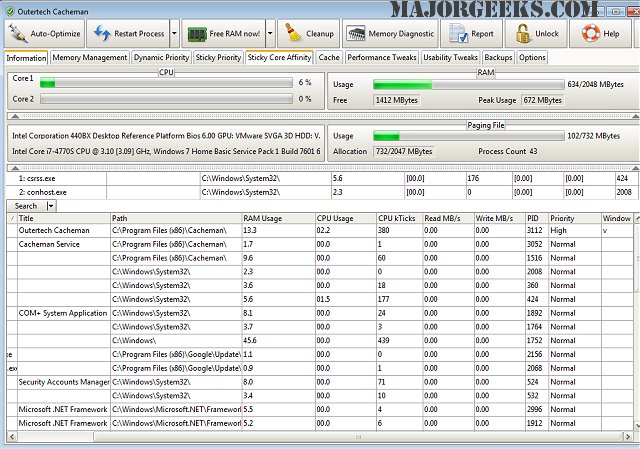 Download Cacheman - MajorGeeks