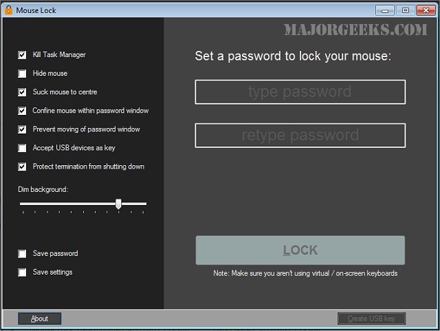 Download Mouse Lock - MajorGeeks