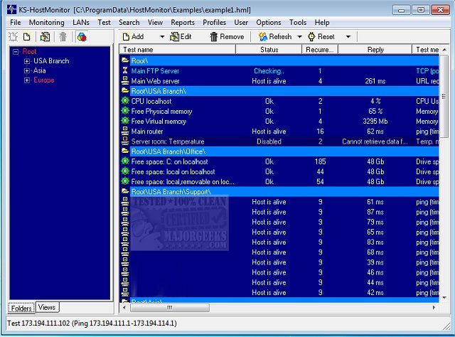 Download Advanced Host Monitor - MajorGeeks