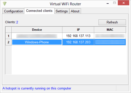 Download Virtual Wi-Fi Router - MajorGeeks