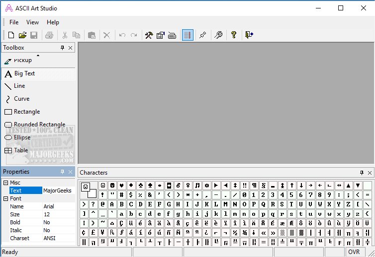 Download ASCII Art Studio - MajorGeeks