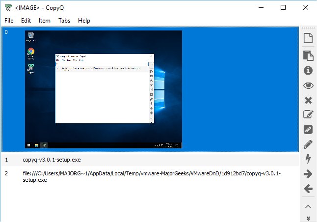 Download CopyQ - MajorGeeks