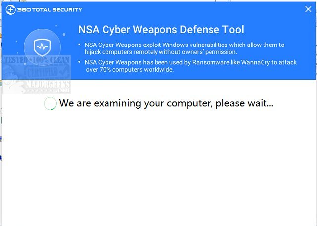 Download 360 NSA Cyber Weapons Defense Tool - MajorGeeks