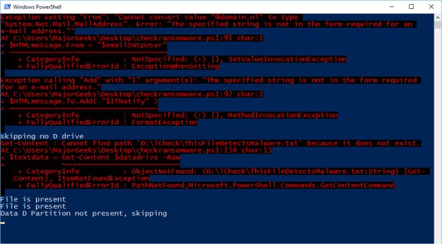 Download Windows 10 Ransomware Escalation Prevention Script - MajorGeeks