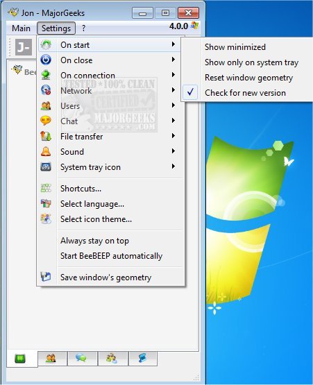 Download BeeBEEP - MajorGeeks