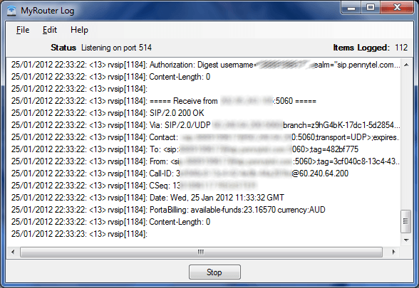 Download MyRouter Log - MajorGeeks