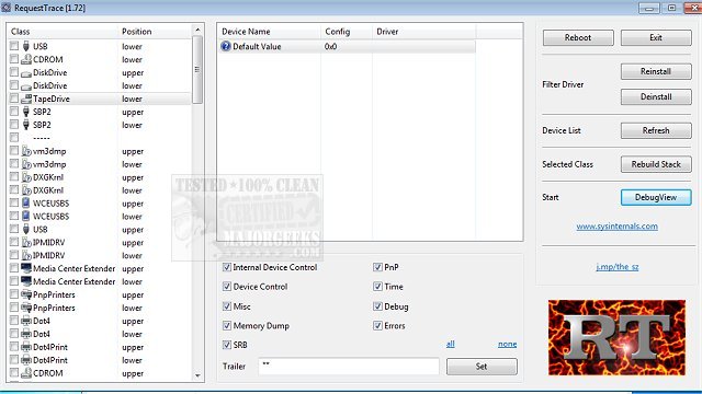 Download RequestTrace - MajorGeeks