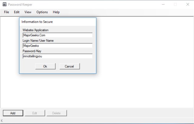 Download Password Keeper - MajorGeeks