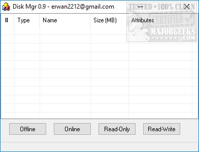 Download DiskMgr - MajorGeeks