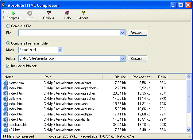 Download Absolute HTML Compressor - MajorGeeks