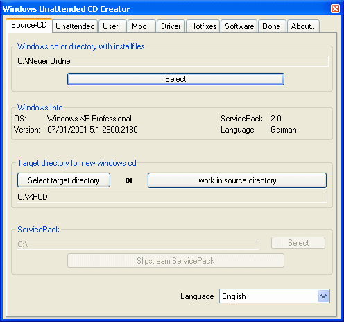 Download Windows Unattended CD Creator - MajorGeeks