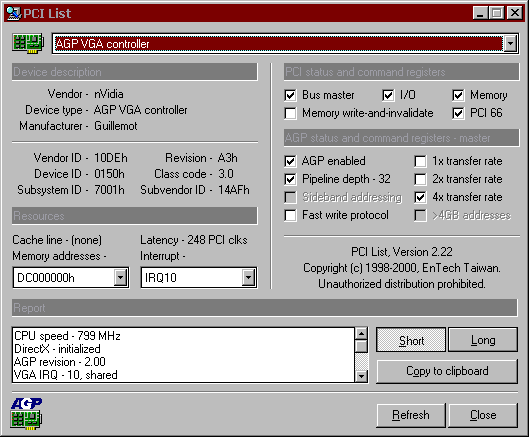 Download PCI List - MajorGeeks