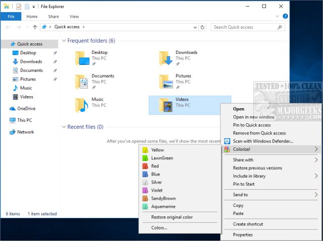 Download Folder Colorizer - MajorGeeks